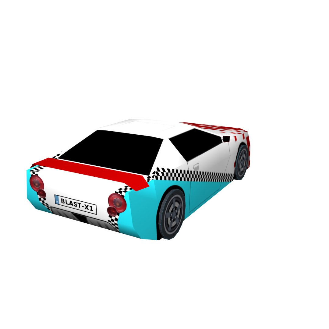 Sports car blast 3D - TurboSquid 1498168