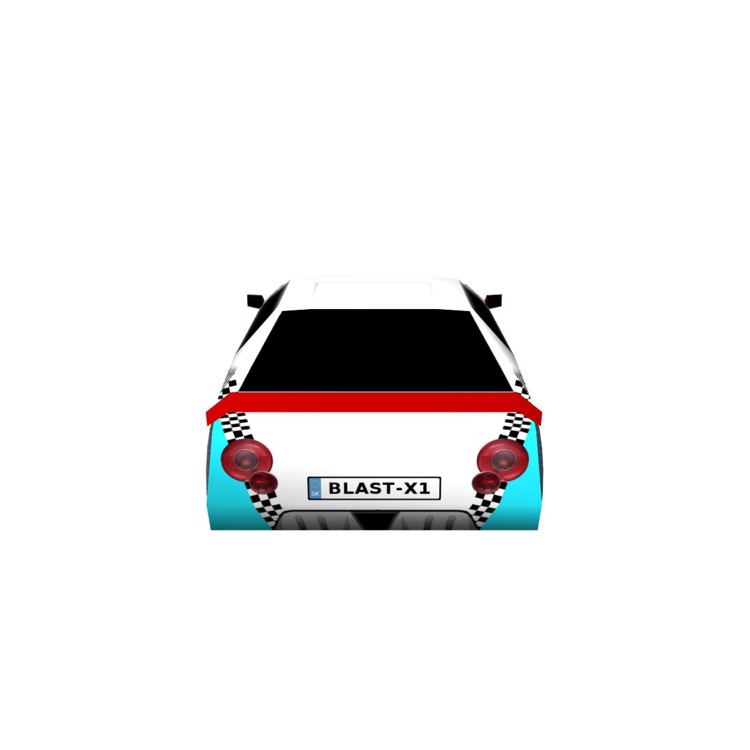 Sports car blast 3D - TurboSquid 1498168