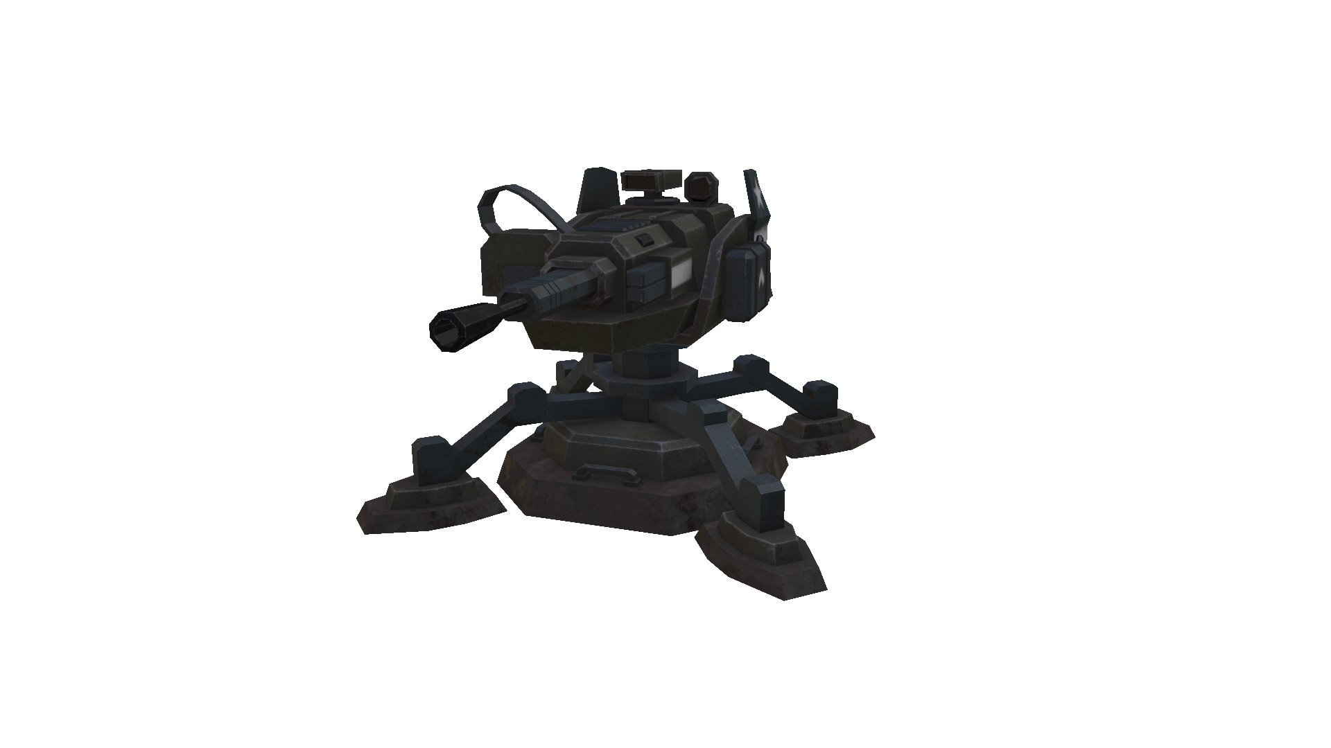 3D Tower Defense Turrets Pack - TurboSquid 1802117