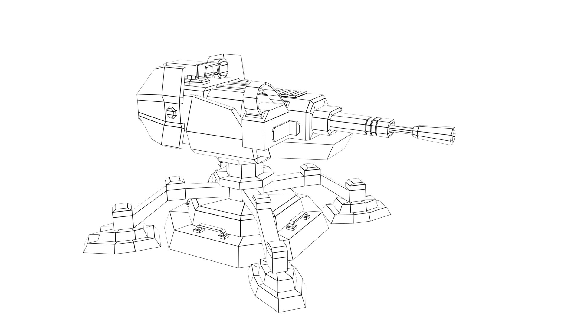 3D Tower Defense Turrets Pack - TurboSquid 1802117