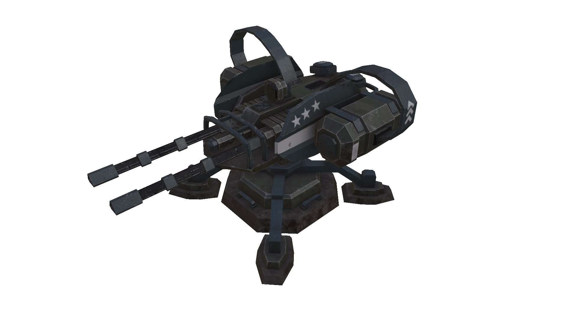 3D Tower Defense Turrets Pack - TurboSquid 1802117