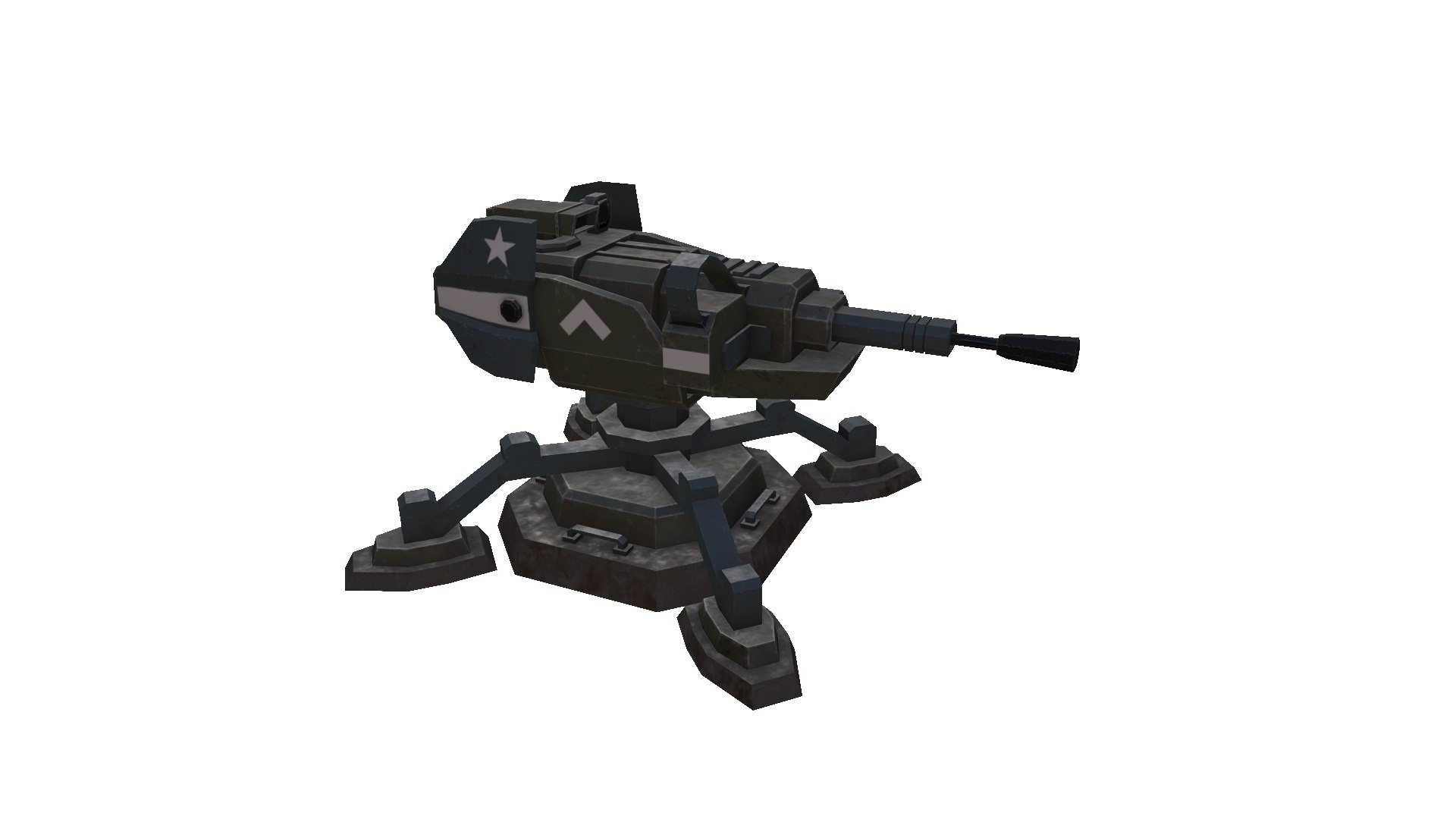 3D Tower Defense Turrets Pack - TurboSquid 1802117