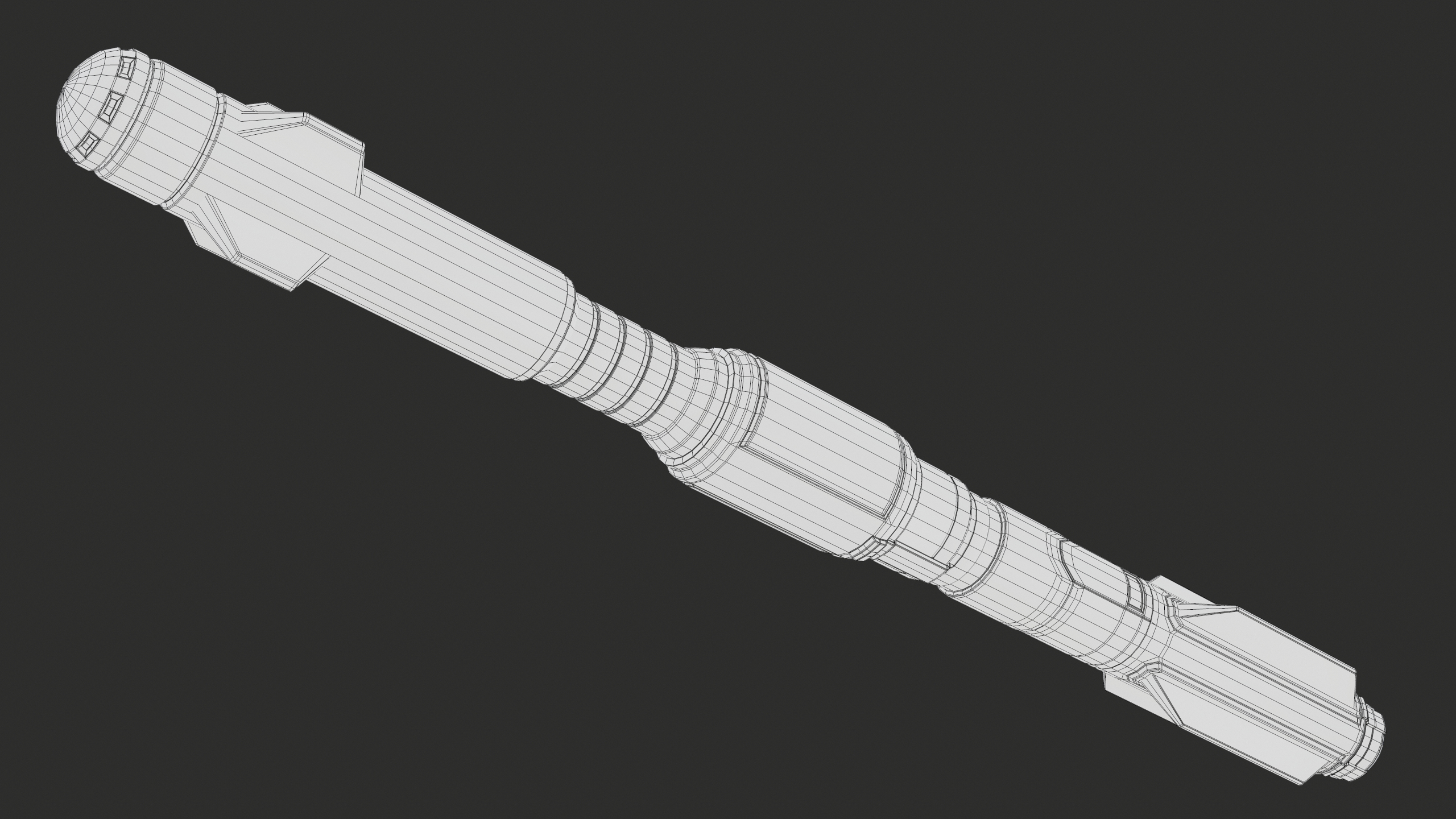 3D Sci-Fi Missile 08 - TurboSquid 1816360