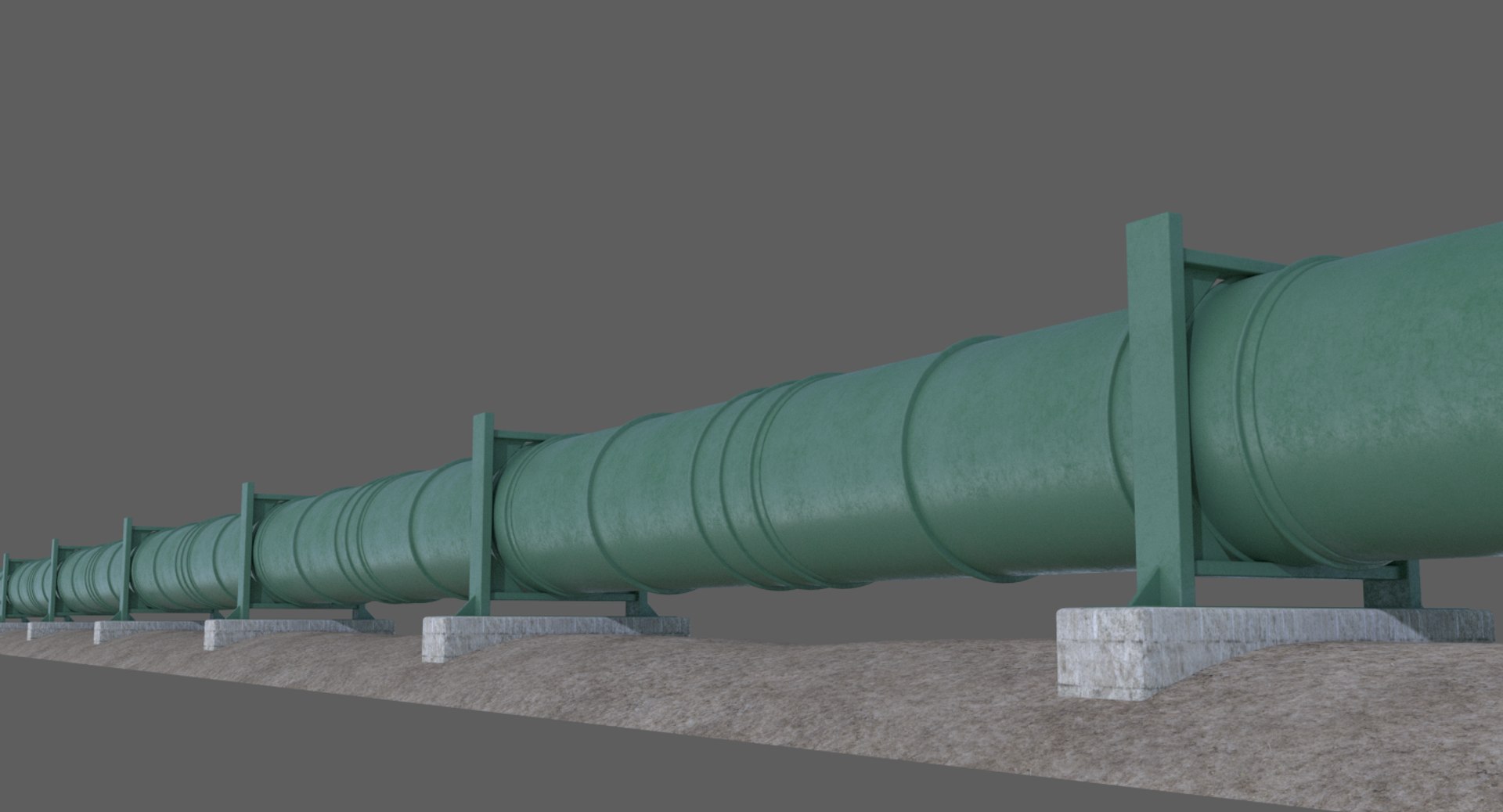 3D Model Oil Natural Gas Pipeline - TurboSquid 1162915