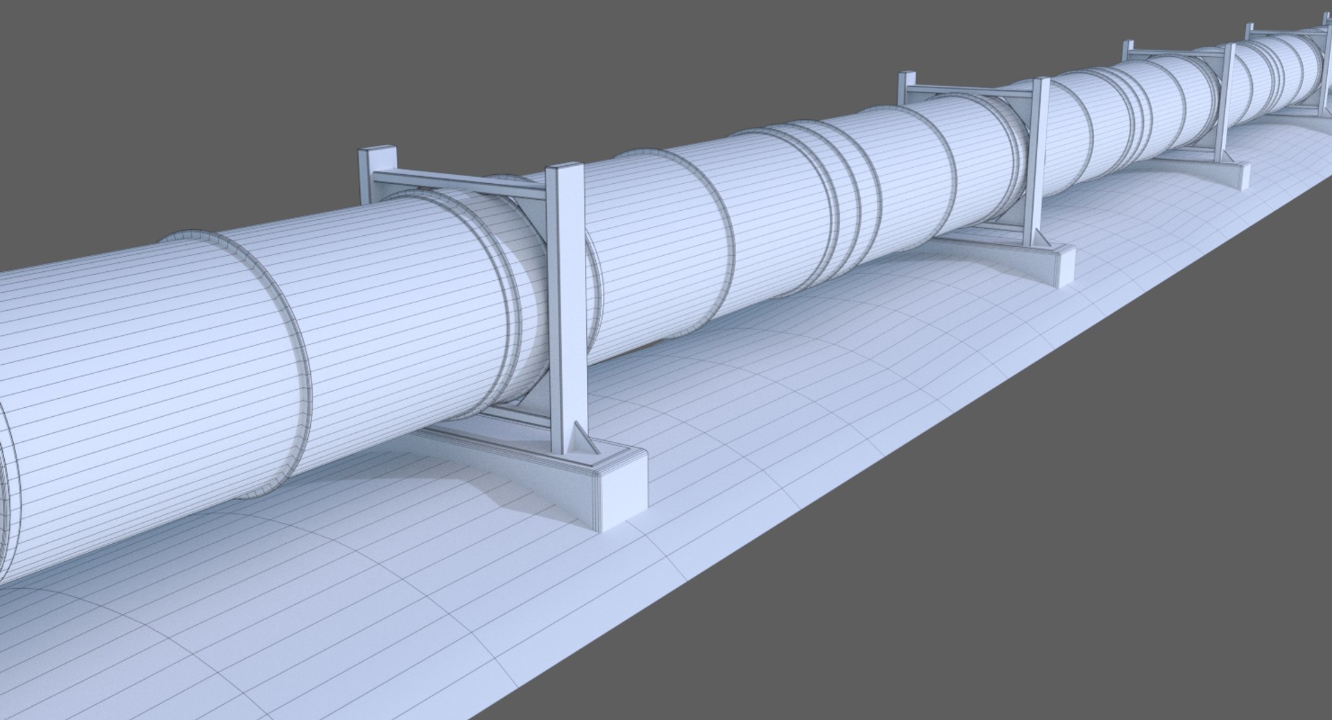 3D Model Oil Natural Gas Pipeline - TurboSquid 1162915