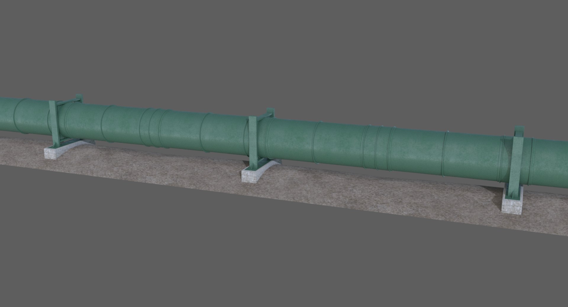 3D Model Oil Natural Gas Pipeline - TurboSquid 1162915