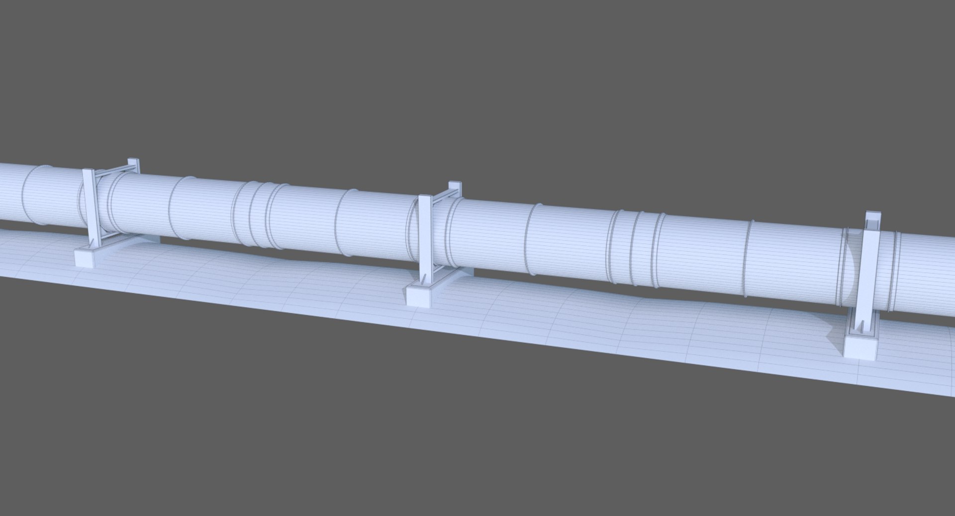 3D Model Oil Natural Gas Pipeline - TurboSquid 1162915