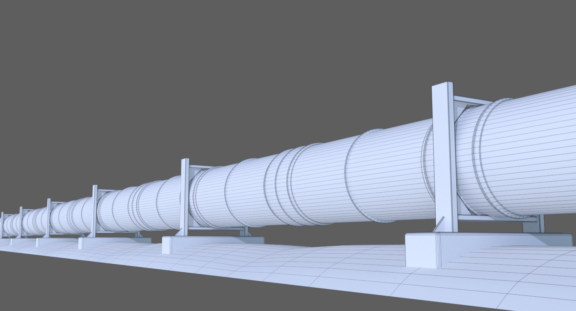 3D Model Oil Natural Gas Pipeline - TurboSquid 1162915