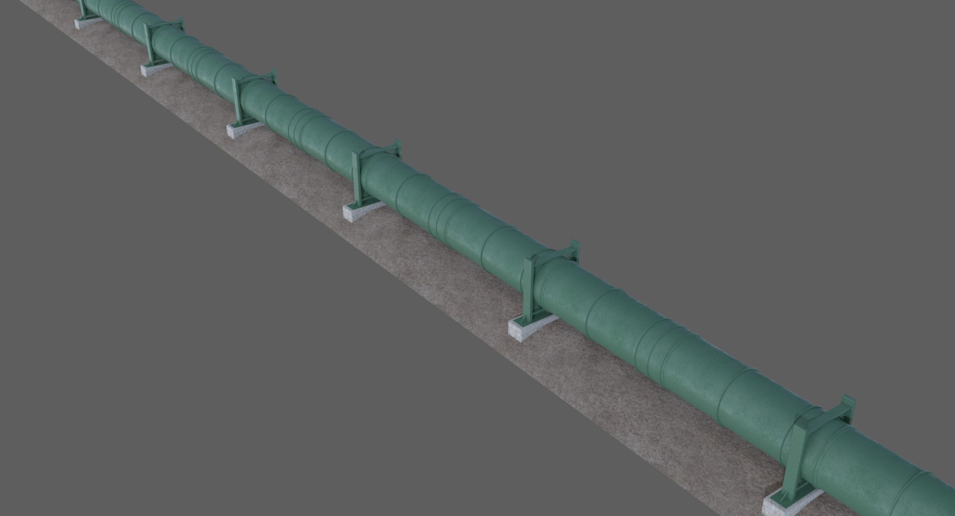 3D Model Oil Natural Gas Pipeline - TurboSquid 1162915