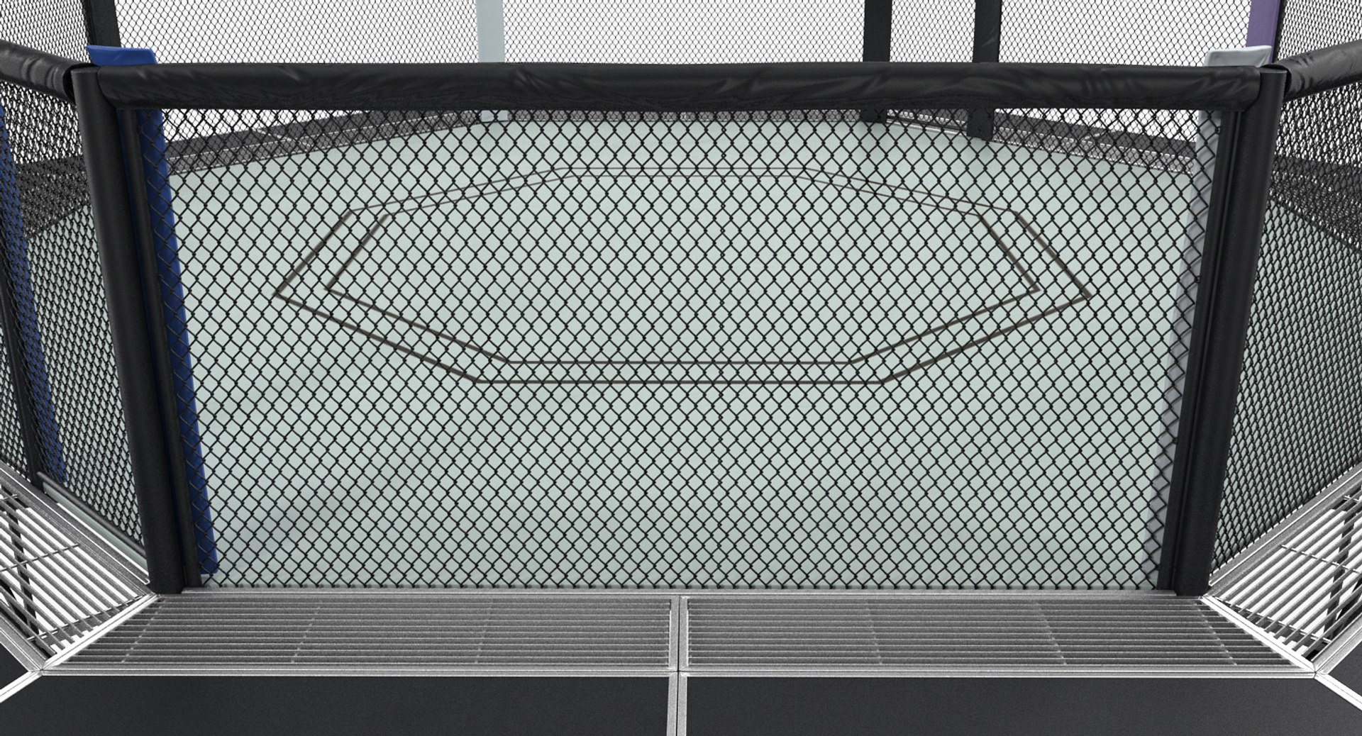 Fighting Octagon Arena 3D Model - TurboSquid 1255545
