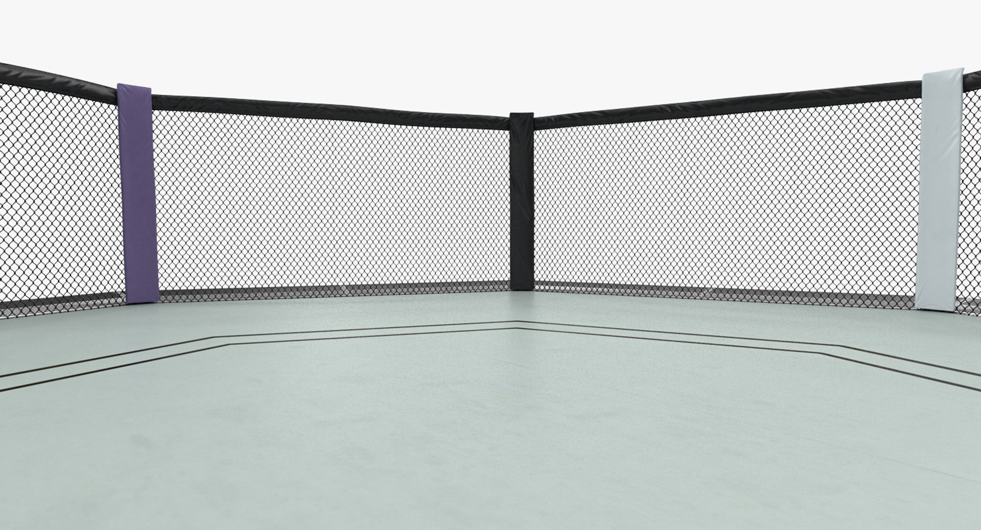 Fighting Octagon Arena 3D Model - TurboSquid 1255545