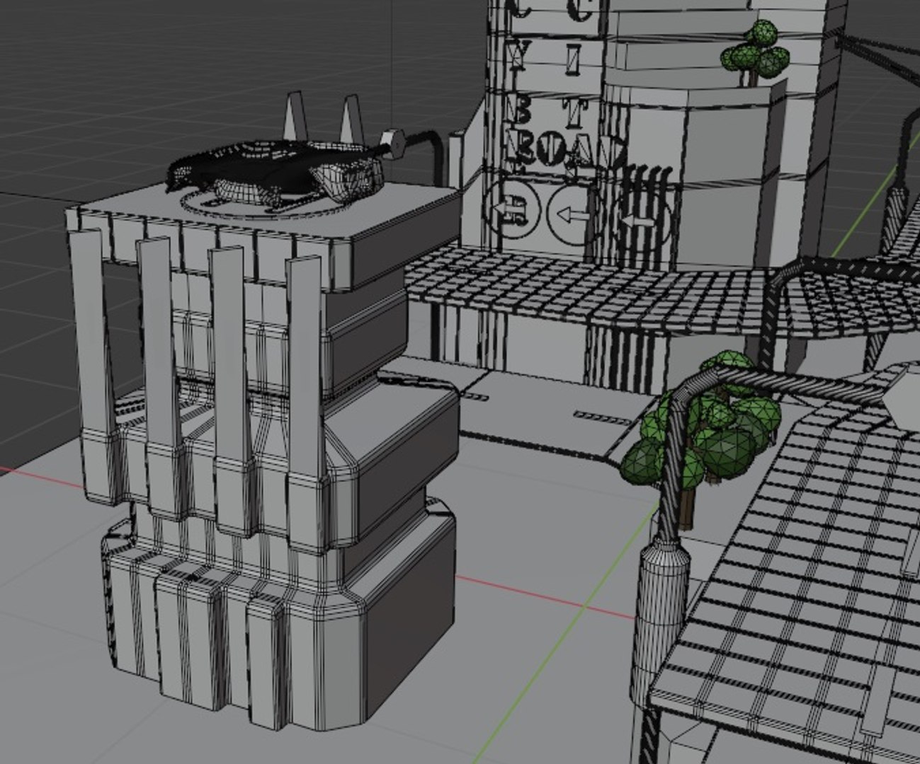 City Of The Future 3D Model - TurboSquid 2183081