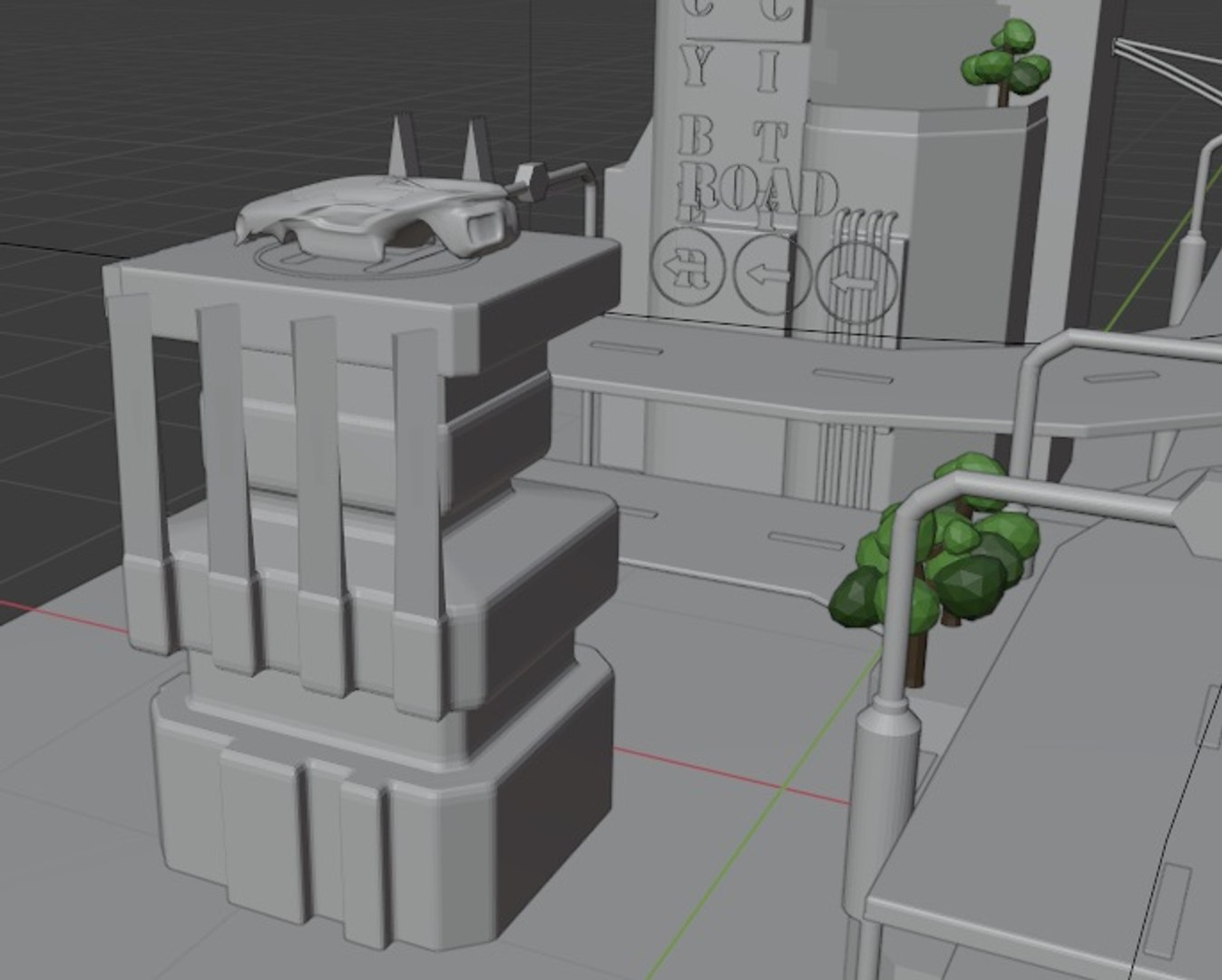 City Of The Future 3D Model - TurboSquid 2183081