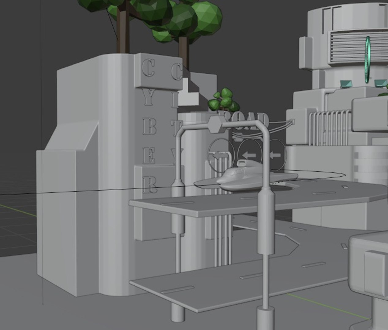 City Of The Future 3D Model - TurboSquid 2183081