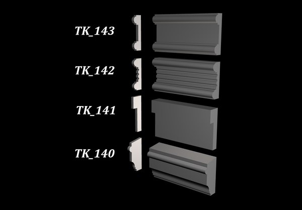 3d model of interior exterior trims package