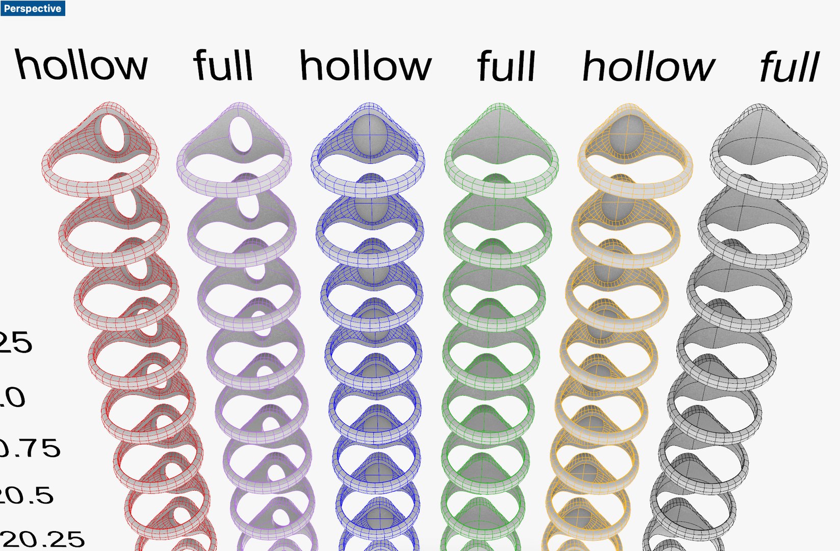 Oval 14x9 Mm Signet Rings 174 Items Model - TurboSquid 2314309