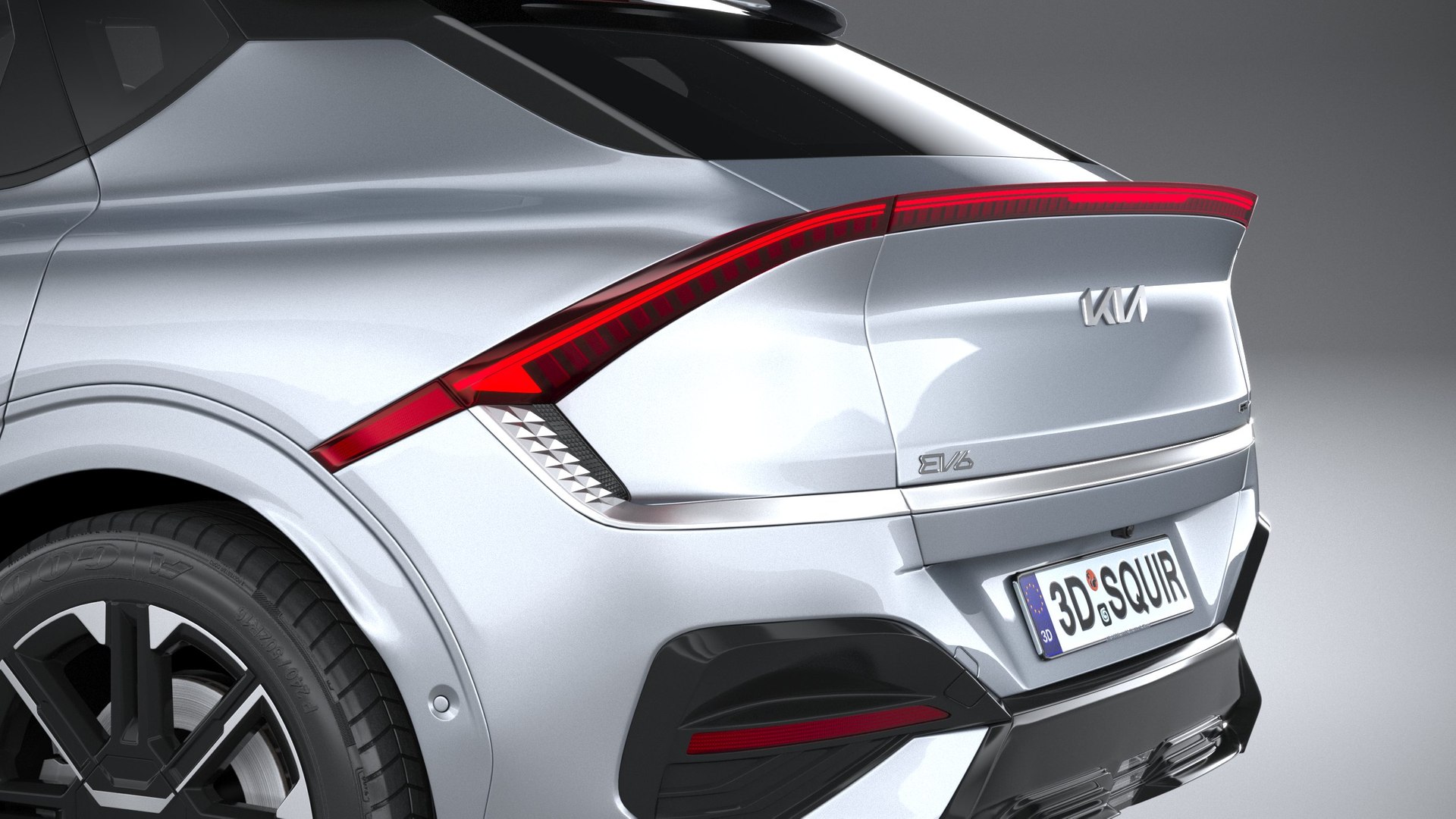 3D Kia EV6 2025 - TurboSquid 2290301