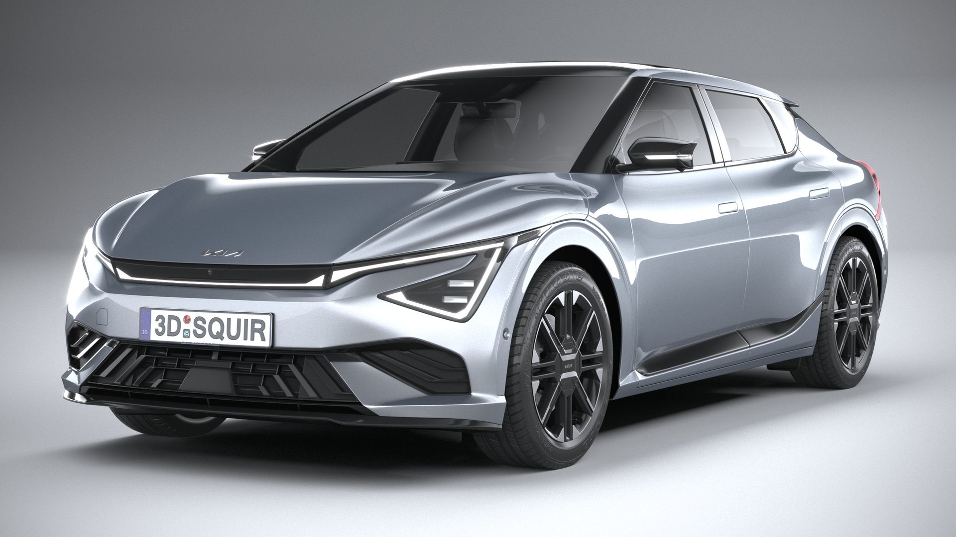 3D Kia EV6 2025 - TurboSquid 2290301