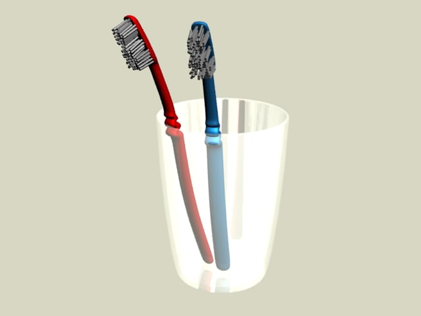 3d Model Tooth Brush Toothbrush