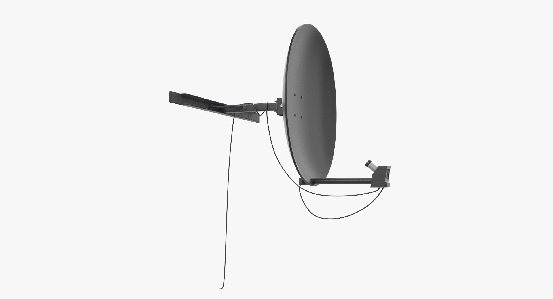 Satellite Dish 3D Model - TurboSquid 1405140