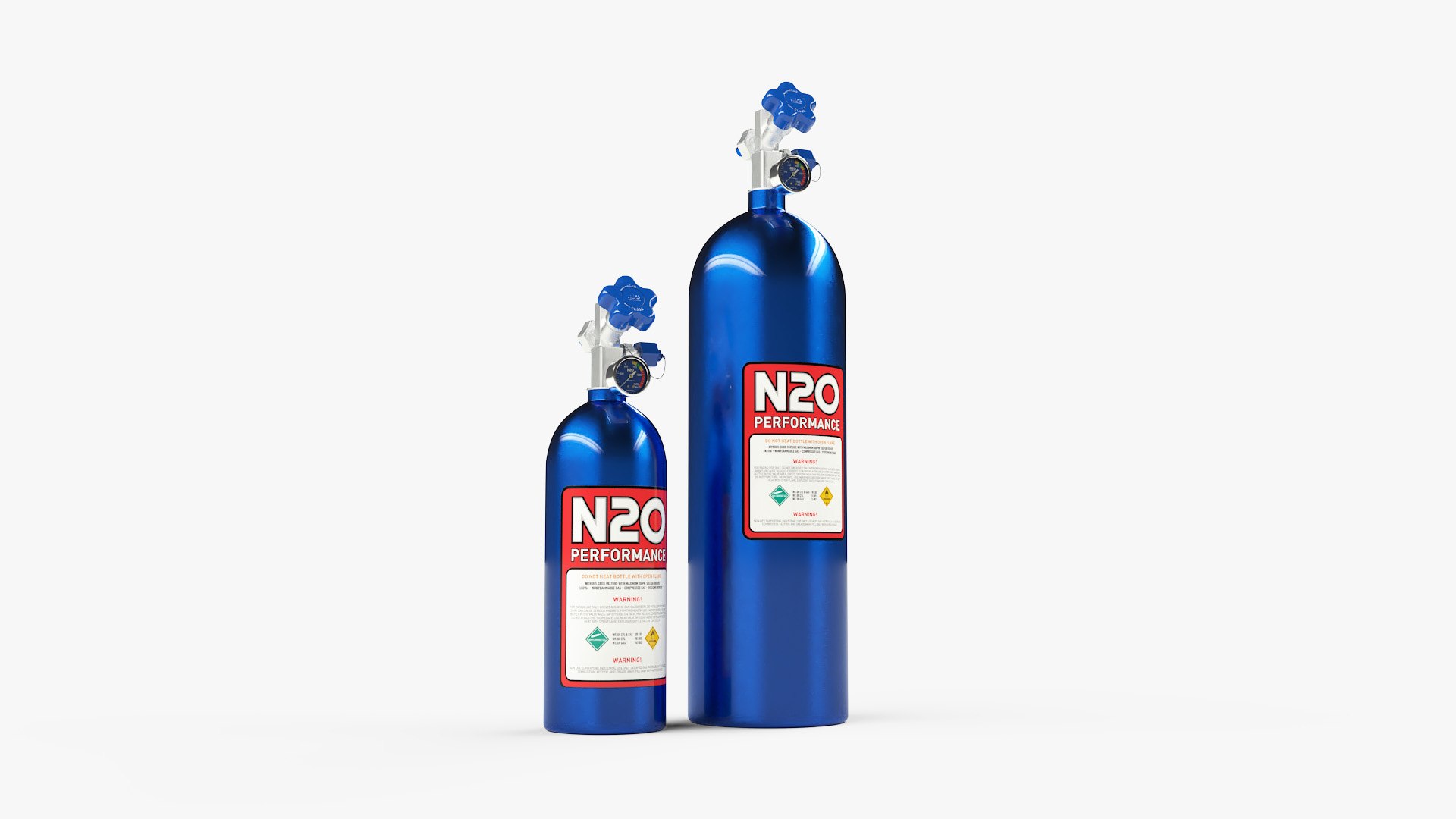 Nitrous Bottle 3D - TurboSquid 2353433