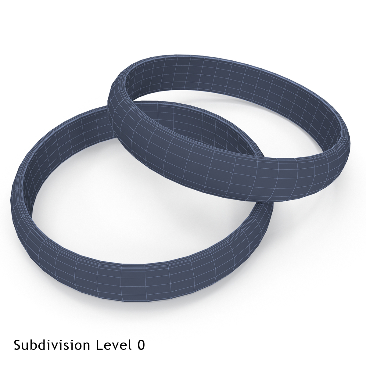 3D pair wedding rings model - TurboSquid 1189839