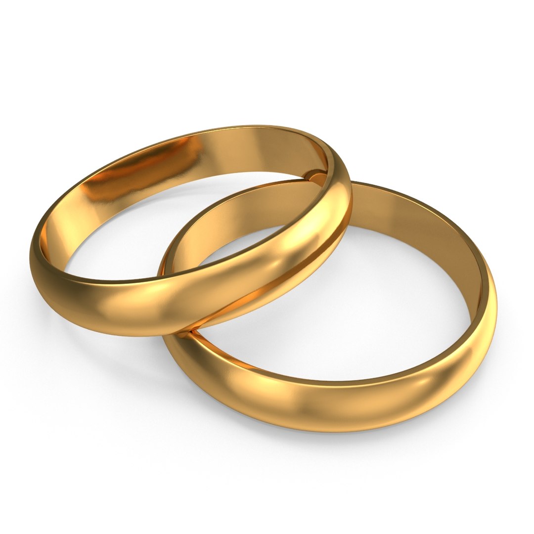 3D Pair Wedding Rings Model - TurboSquid 1189839