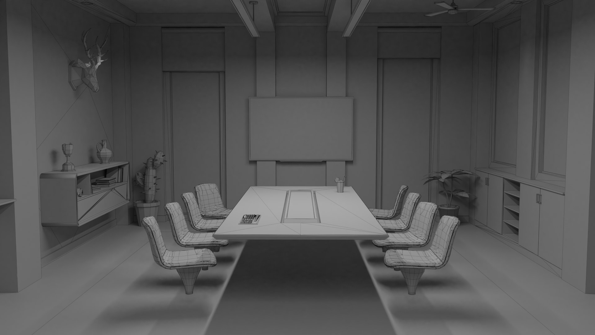 Metaverse Workroom model - TurboSquid 1873954