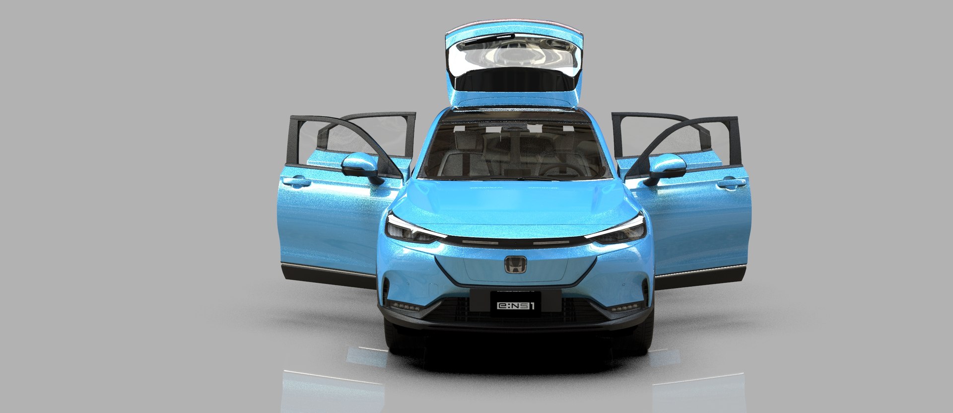 Honda HR-V EV 2022 3D Model - TurboSquid 2047003