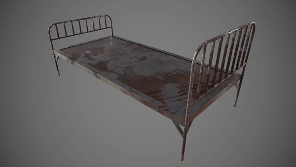 Prison bed 3D model - TurboSquid 1179919