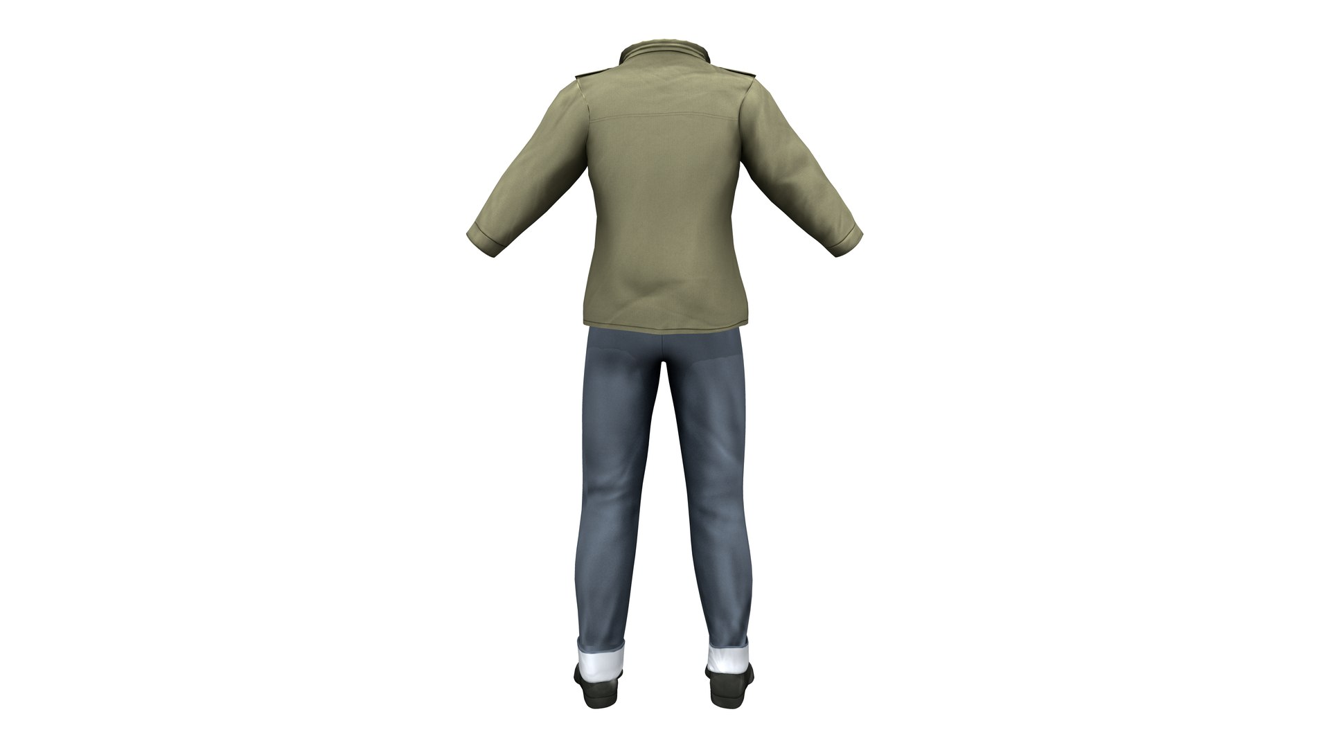 Men Casual Outfit Model - TurboSquid 1962197