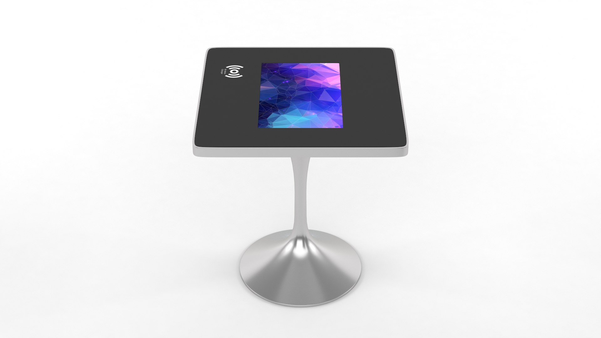 3D Round Smart Touch Table Model - TurboSquid 1794883