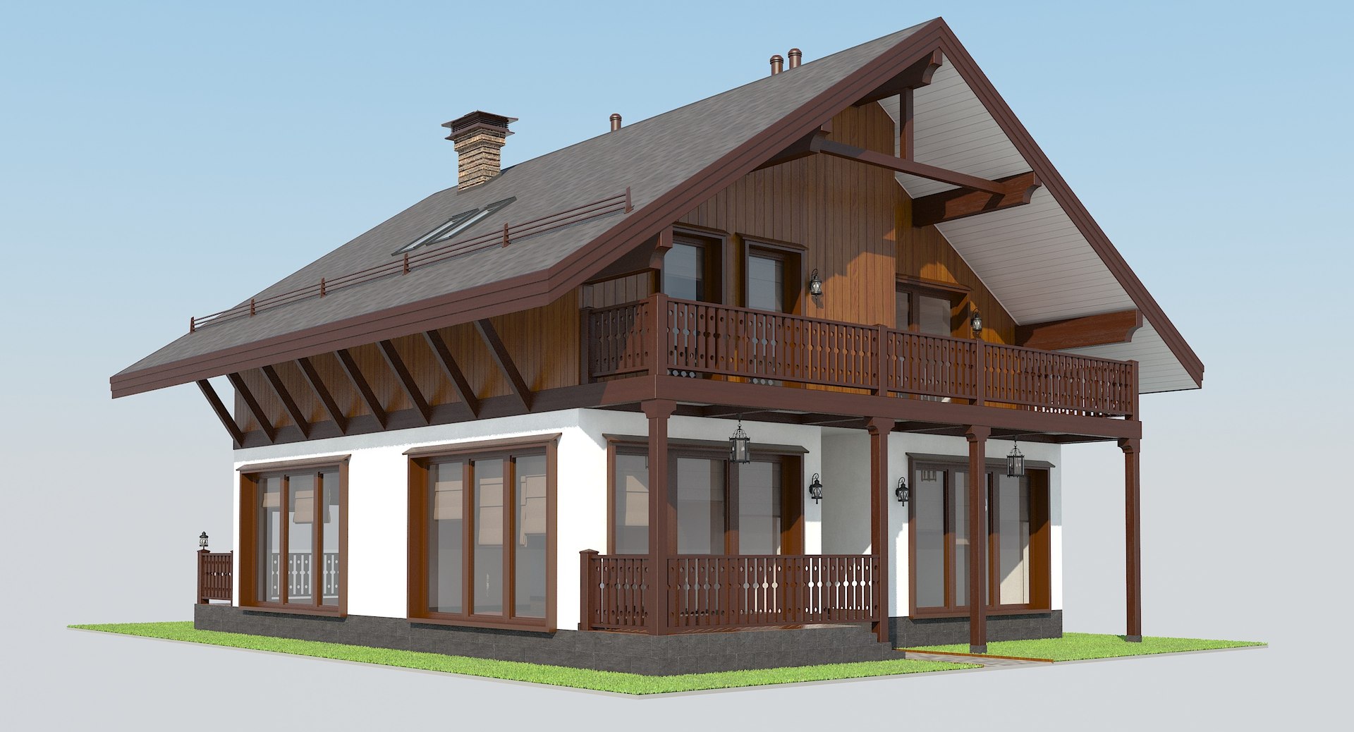 Shale House 3D Model - TurboSquid 1165766