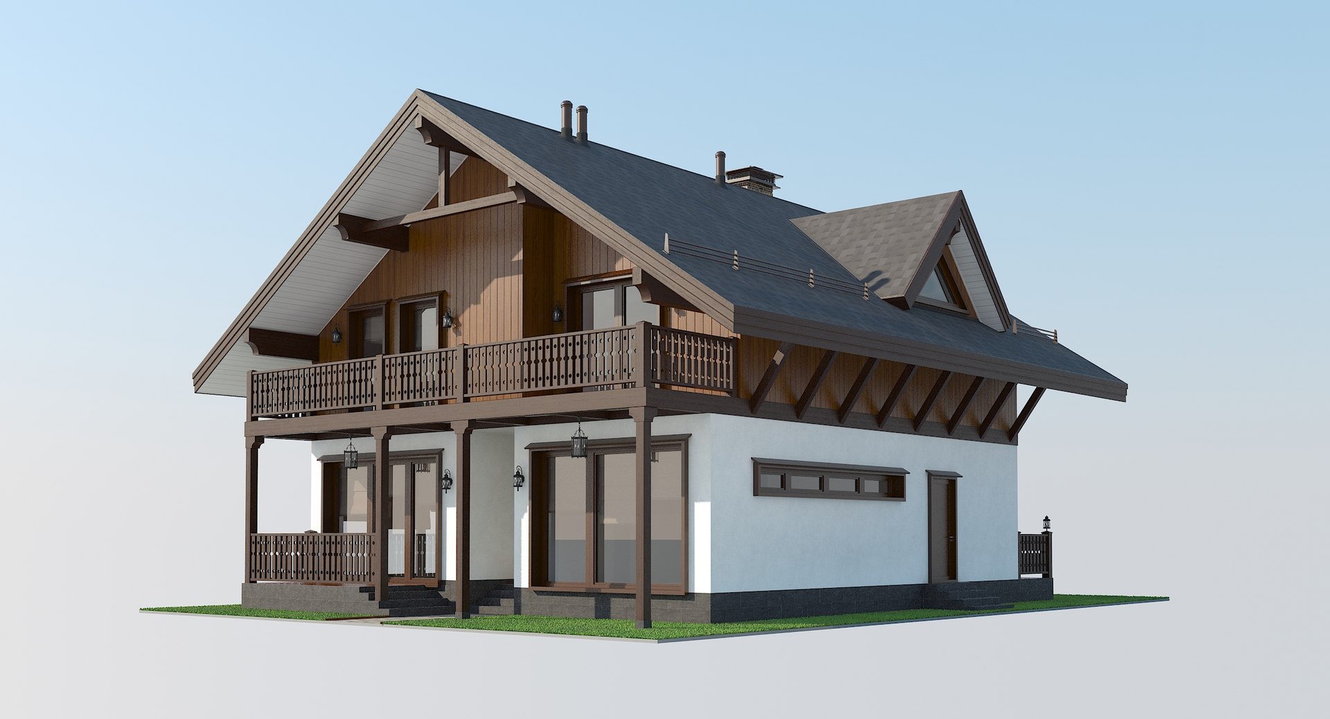 Shale House 3D Model - TurboSquid 1165766