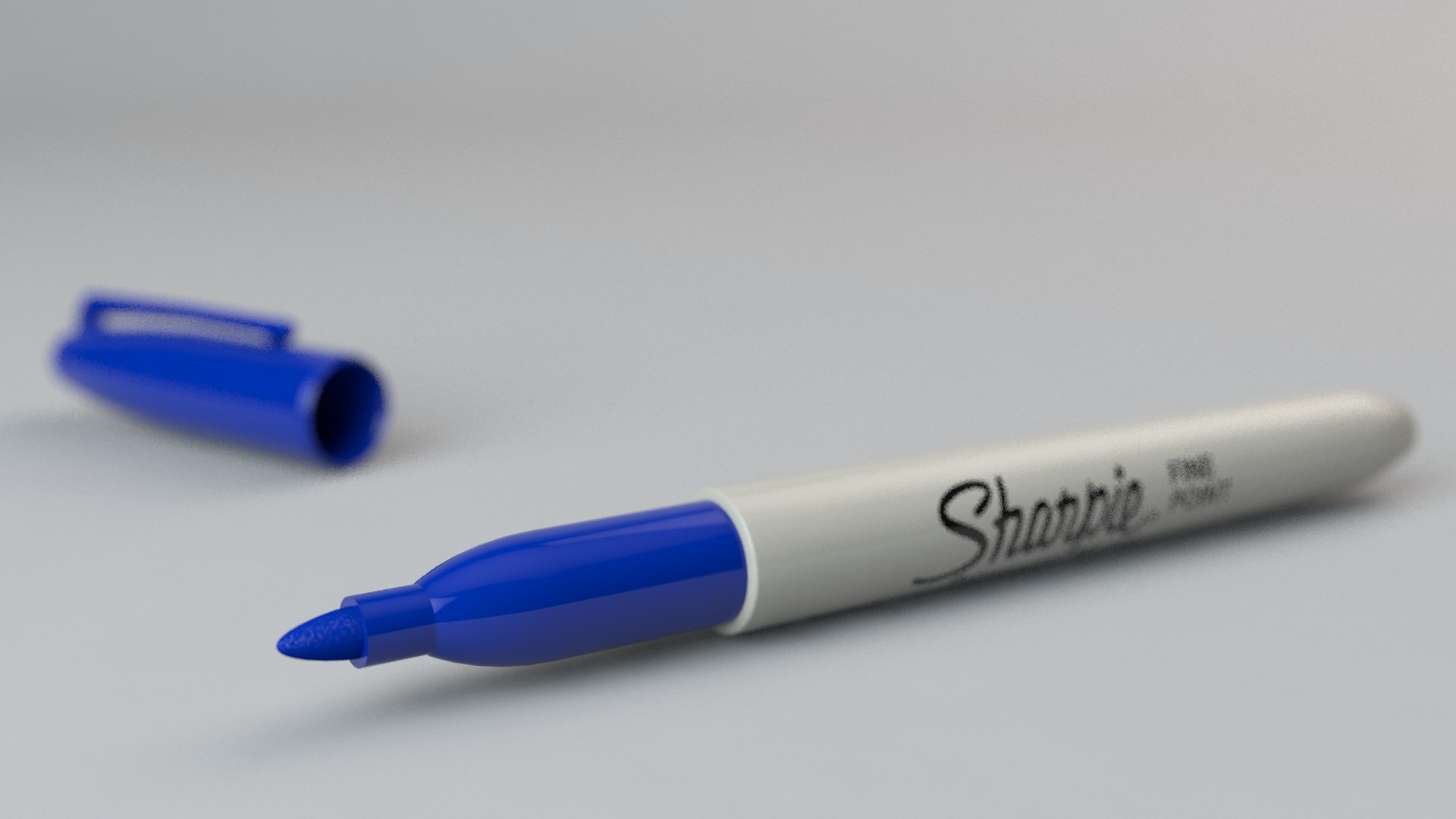 3D Sharpie Fine Point - TurboSquid 1762738