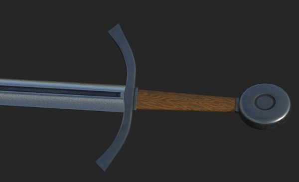 Simple medieval sword model - TurboSquid 1281278