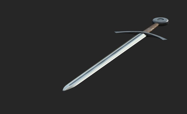 Simple medieval sword model - TurboSquid 1281278