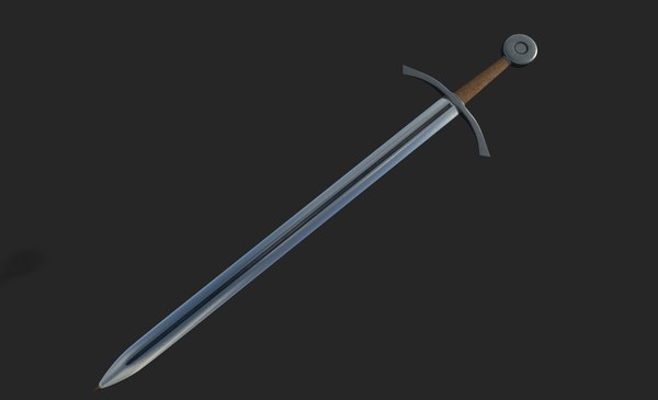 Simple medieval sword model - TurboSquid 1281278