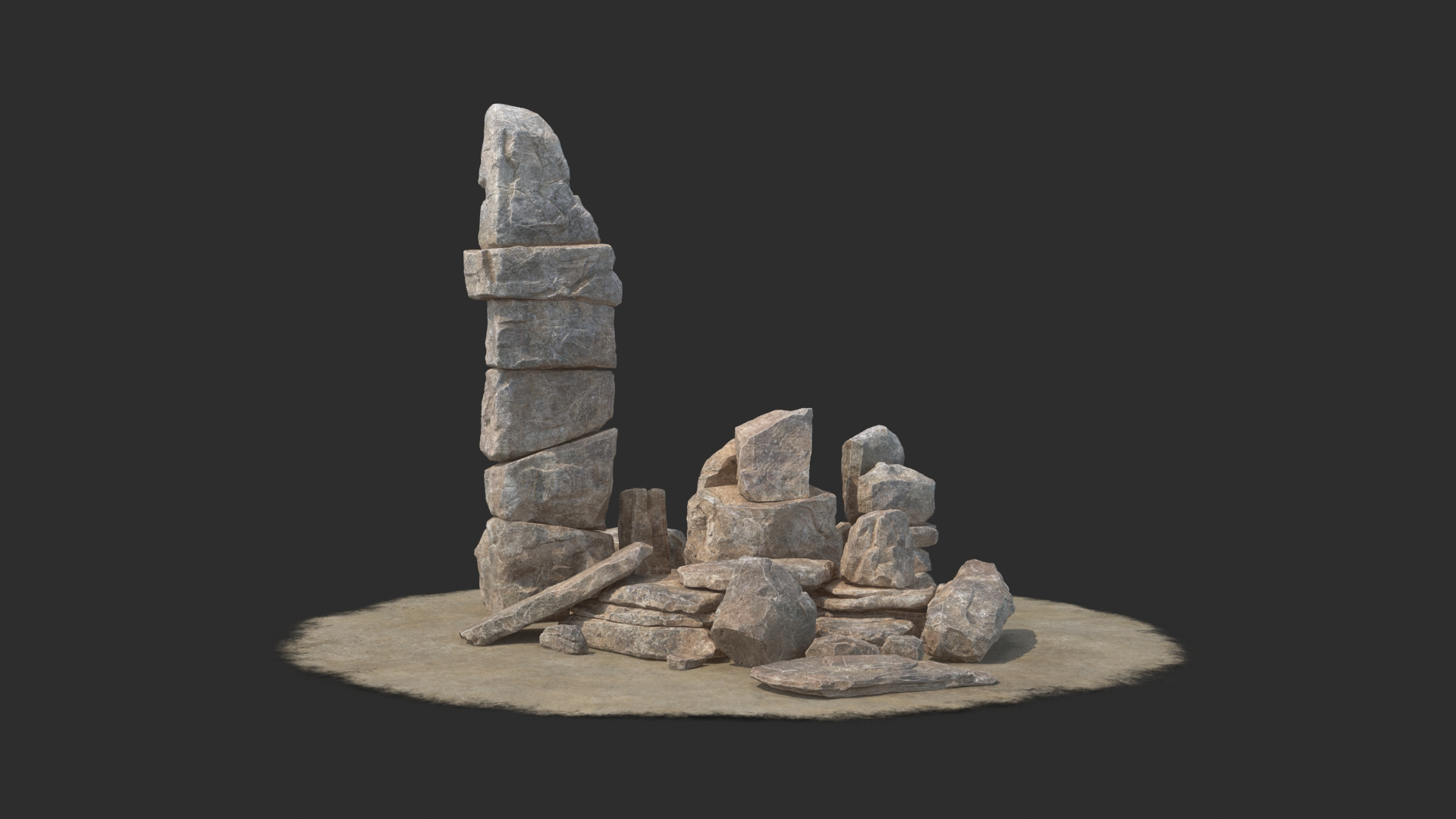 Rock V64 3D - TurboSquid 2000982