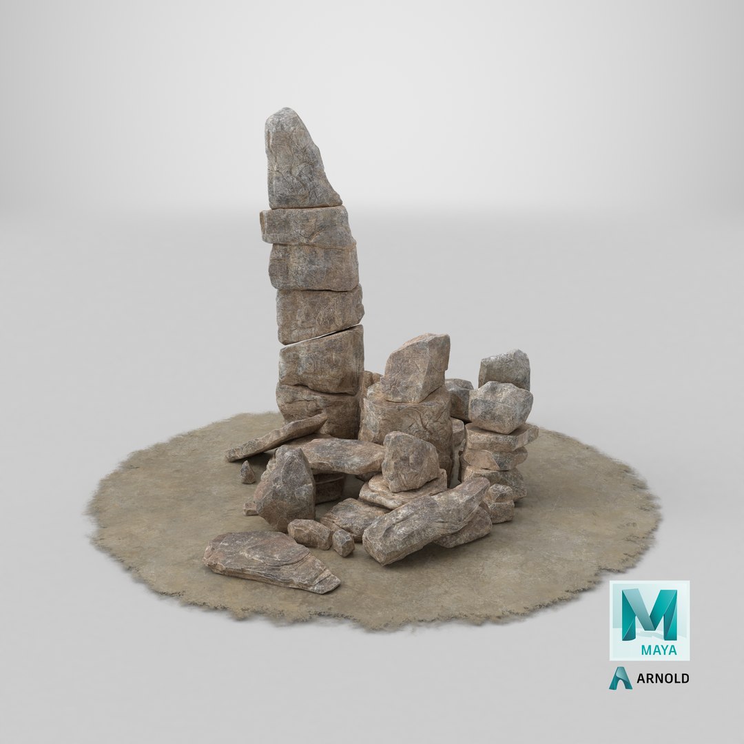 Rock V64 3D - TurboSquid 2000982