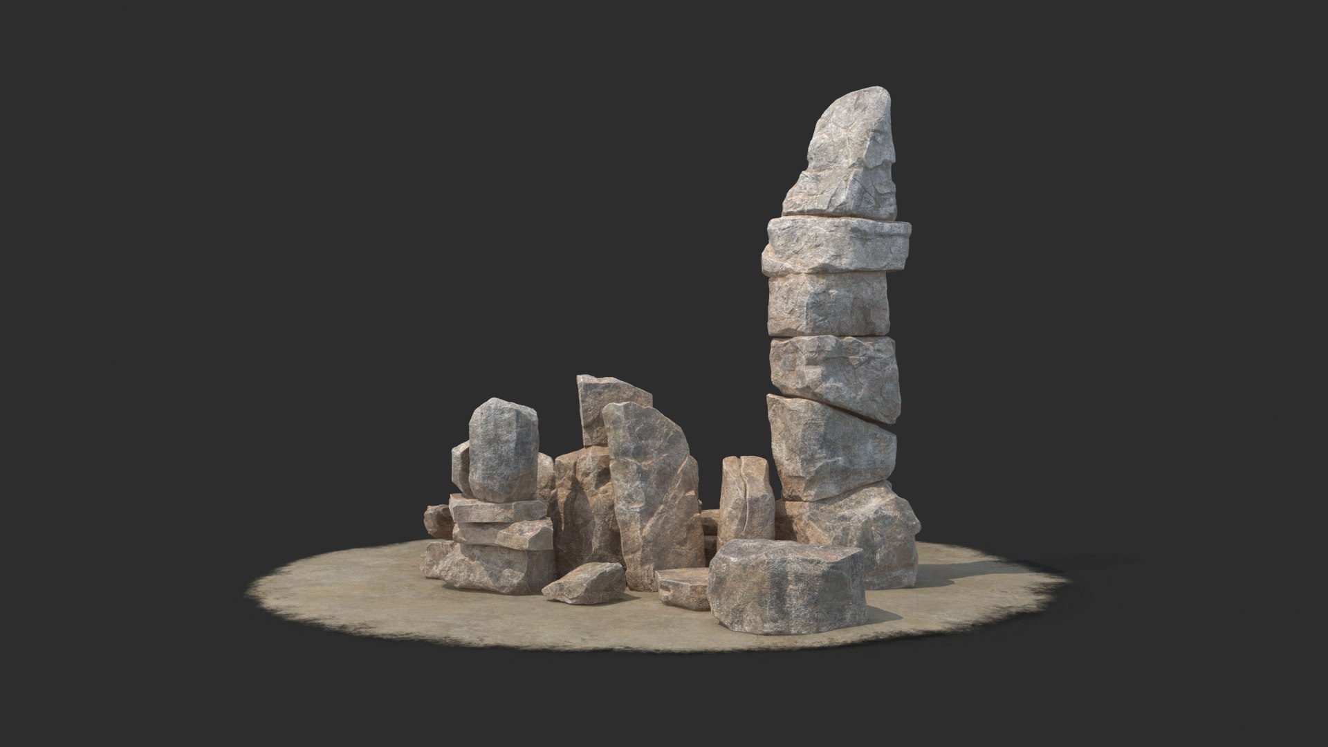 Rock V64 3D - TurboSquid 2000982