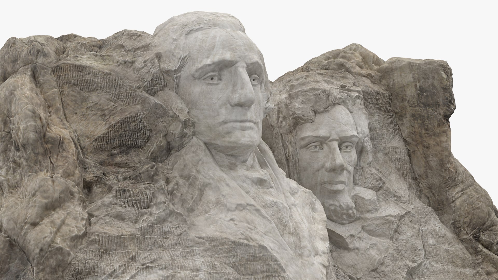 3D Mount Rushmore National Memorial - TurboSquid 1610737
