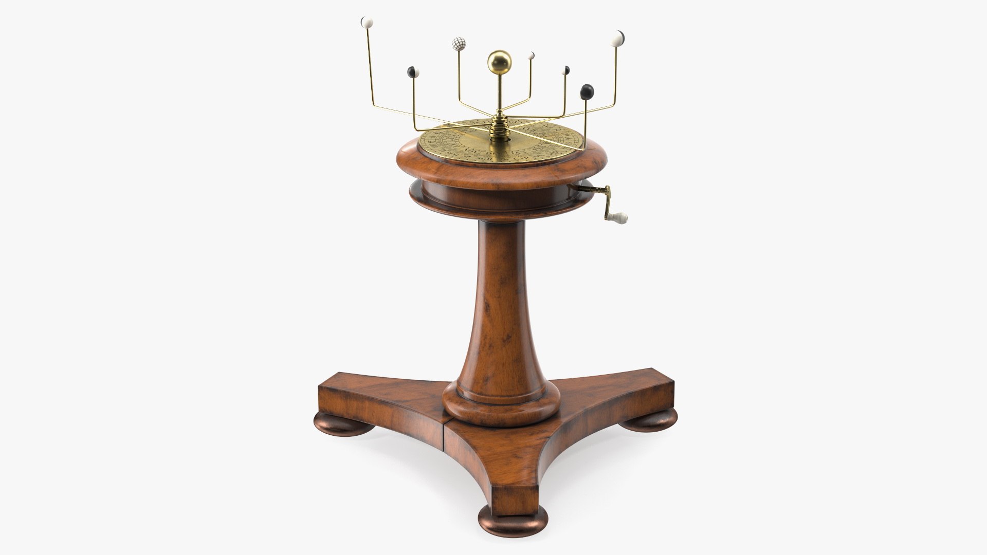 Small Antique Orrery Model - TurboSquid 1930079