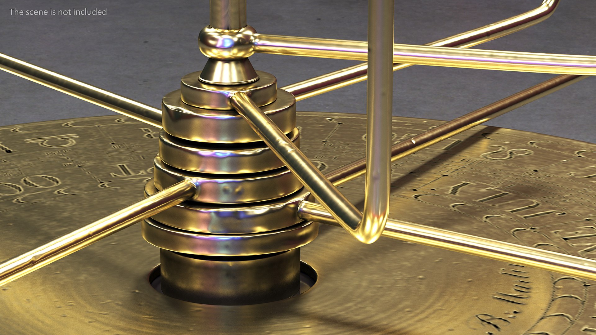 Small Antique Orrery Model - TurboSquid 1930079