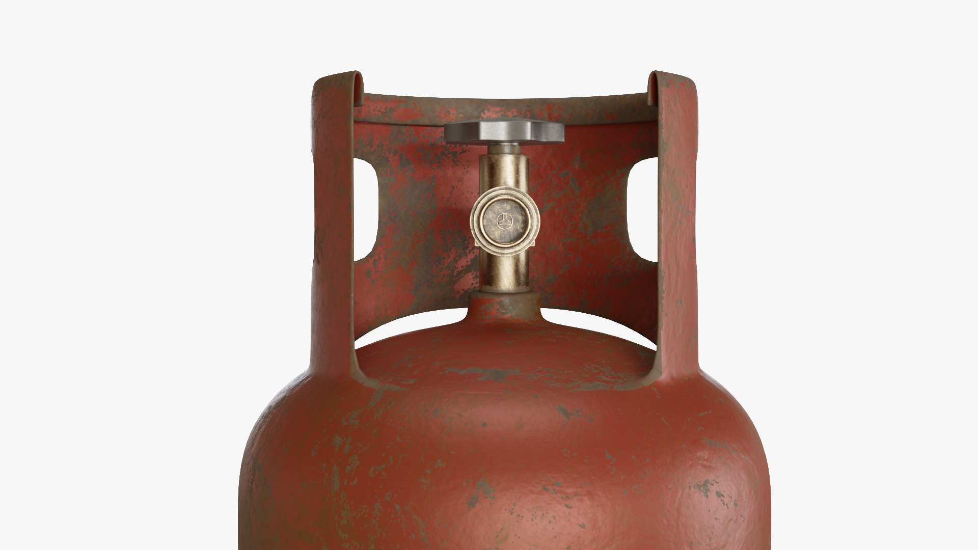 Gas Cylinder Rusty 3D model - TurboSquid 1760593