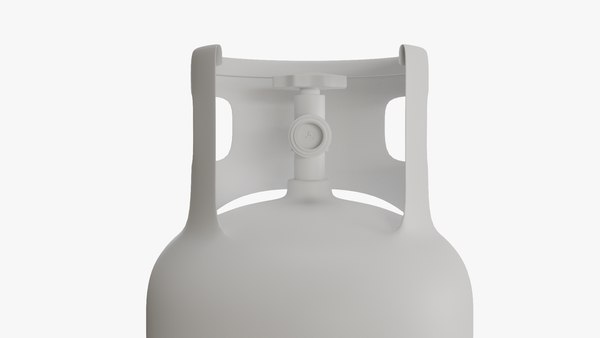 modelo 3d Cilindro de gas oxidado - TurboSquid 1760593