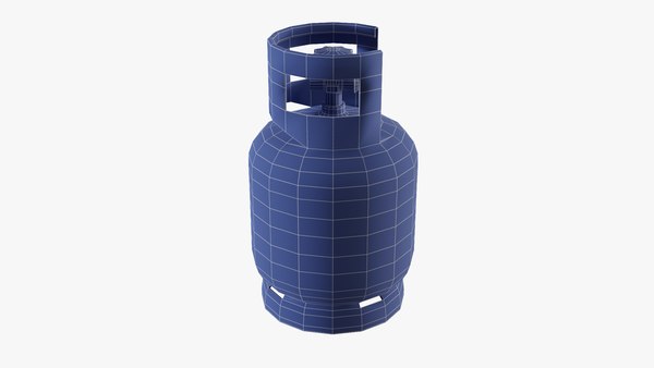 modelo 3d Cilindro de gas oxidado - TurboSquid 1760593