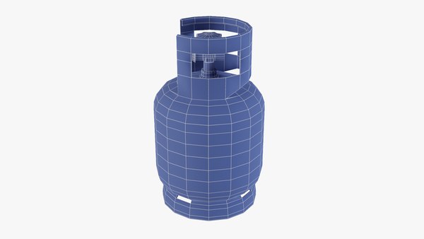 modelo 3d Cilindro de gas oxidado - TurboSquid 1760593