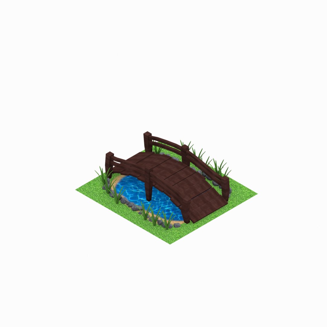 3d Isometric Bridge