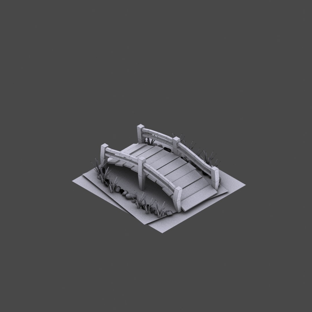 3d Isometric Bridge